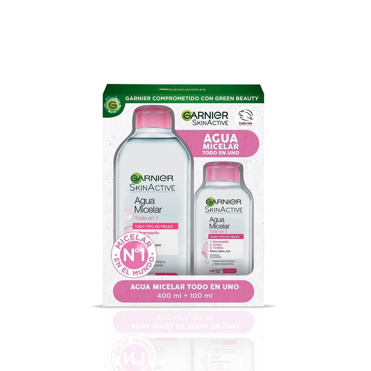 Micelar Rosa Reno + Mini Micelar 100 - Garnier Chile