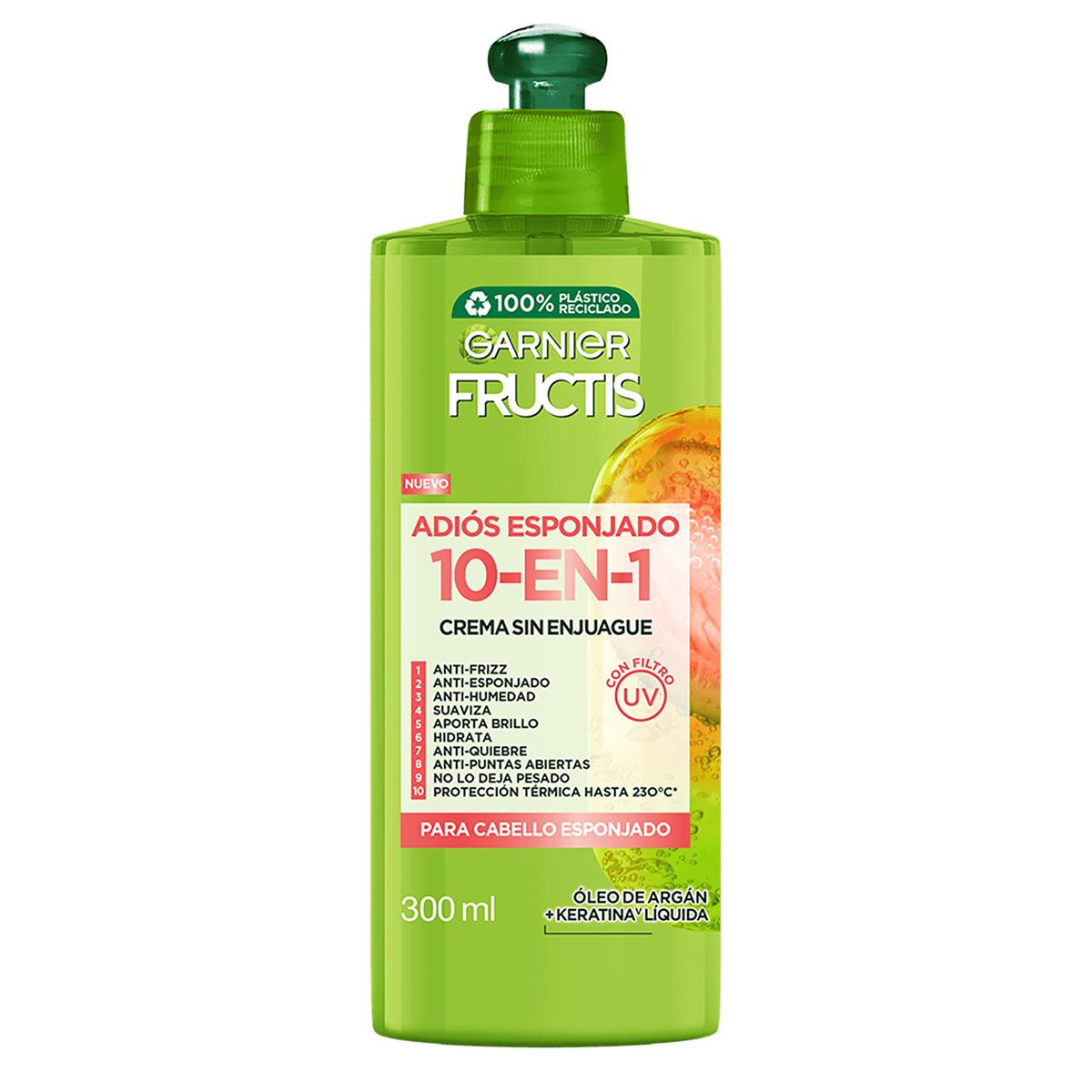Crema para Peinar 10 en 1 Adiós Esponjado 300ml - Garnier Chile