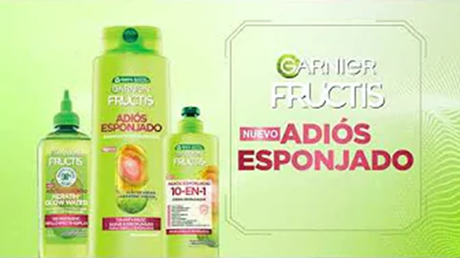 Nueva línea Fructis Adiós Esponjado anti frizz | Garnier Chile