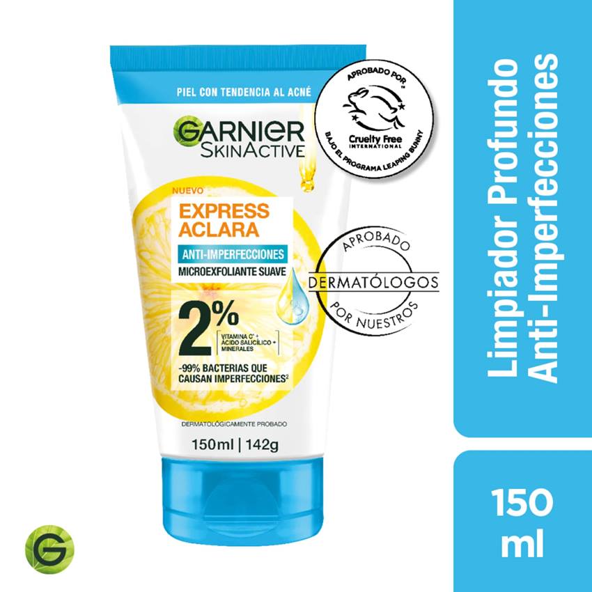 Limpiador Profundo Anti-Imperfecciones | Garnier Chile