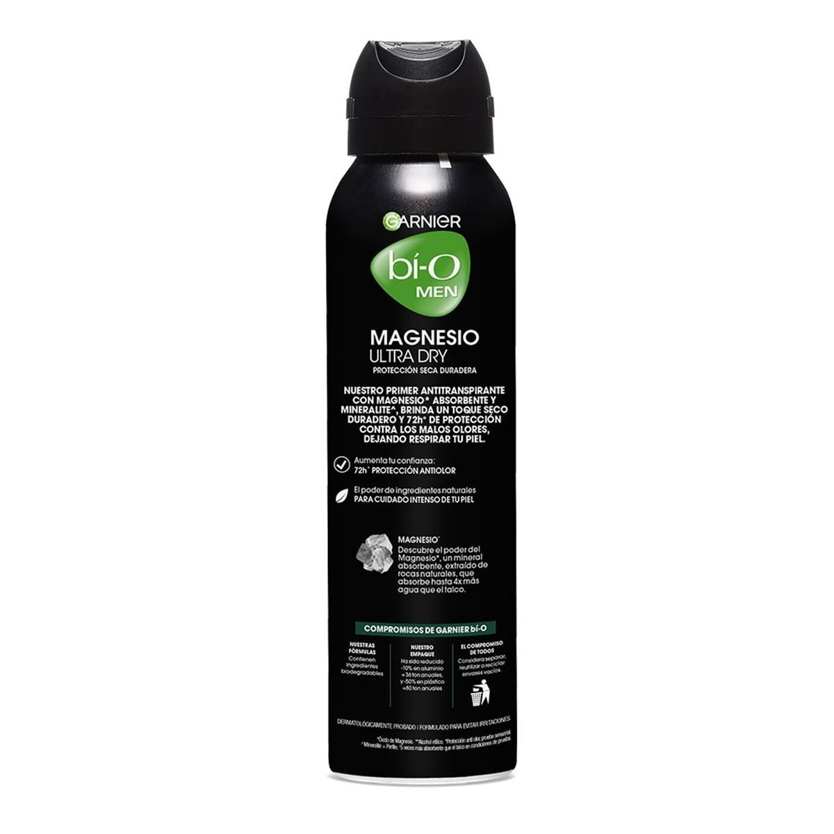 Garnier BIO Desodorante Magnesio Spray Hombre| Garnier Chile