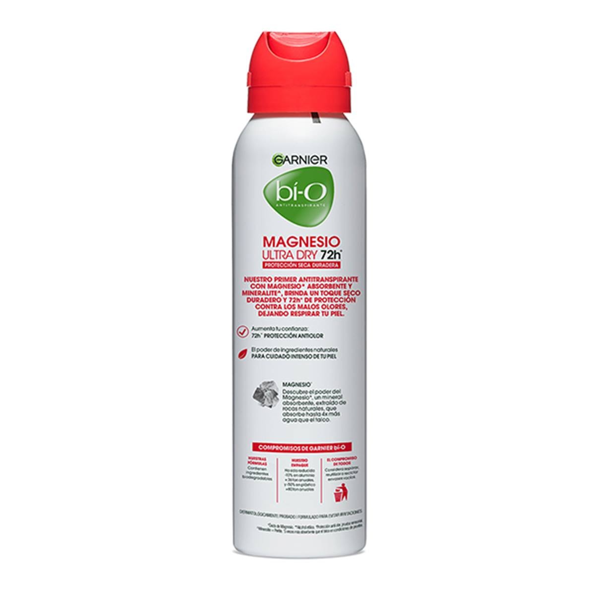 Garnier-BIO-Desodorante- Magnesio- Spray-Mujer | Garnier Chile