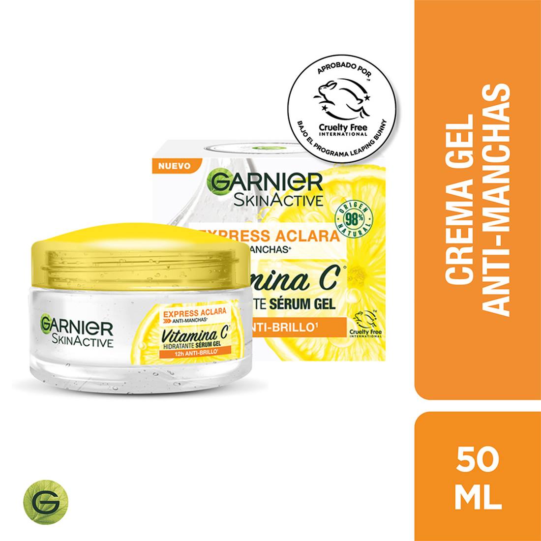 Crema Gel Hidratante Express Aclara - Garnier Chile