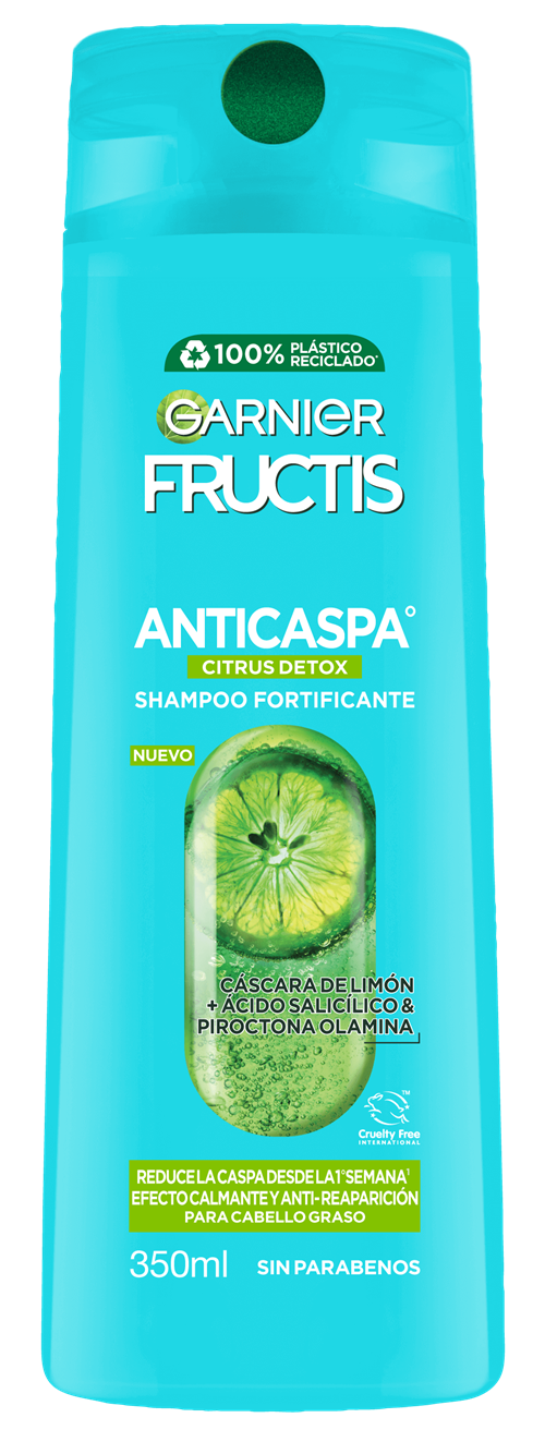 Shampoo Anticaspa Citrus cabello graso | Garnier Chile
