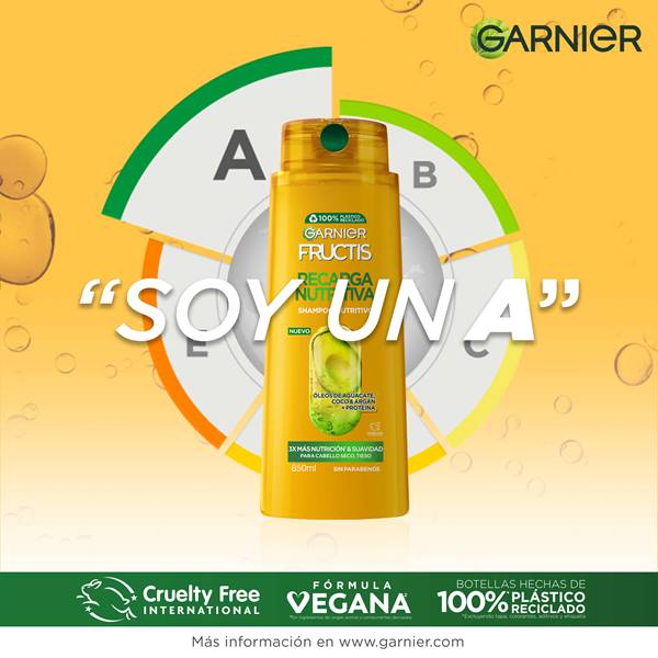 Shampoo Recarga Nutritiva 650ml: Nutrición Intensiva