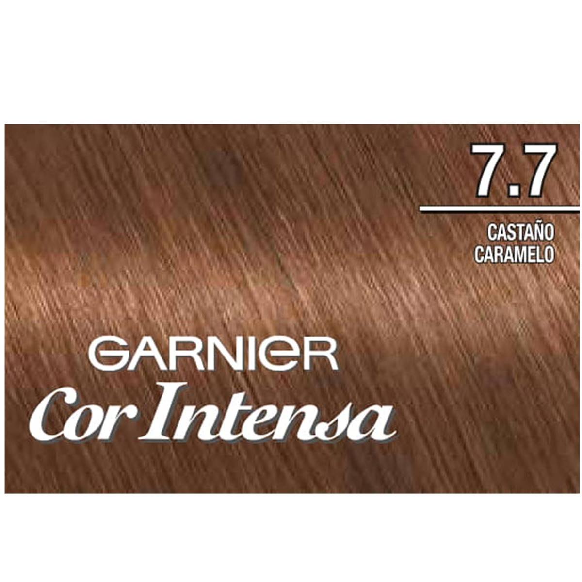 Coloración Cor Intensa 7.7 Castaño Caramelo | Garnier Chile