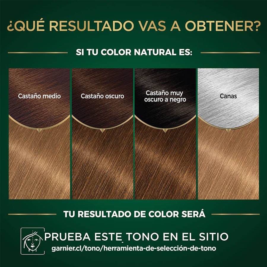Nutrisse Oleos sin amoníaco rubio 7.0, Garnier Chile