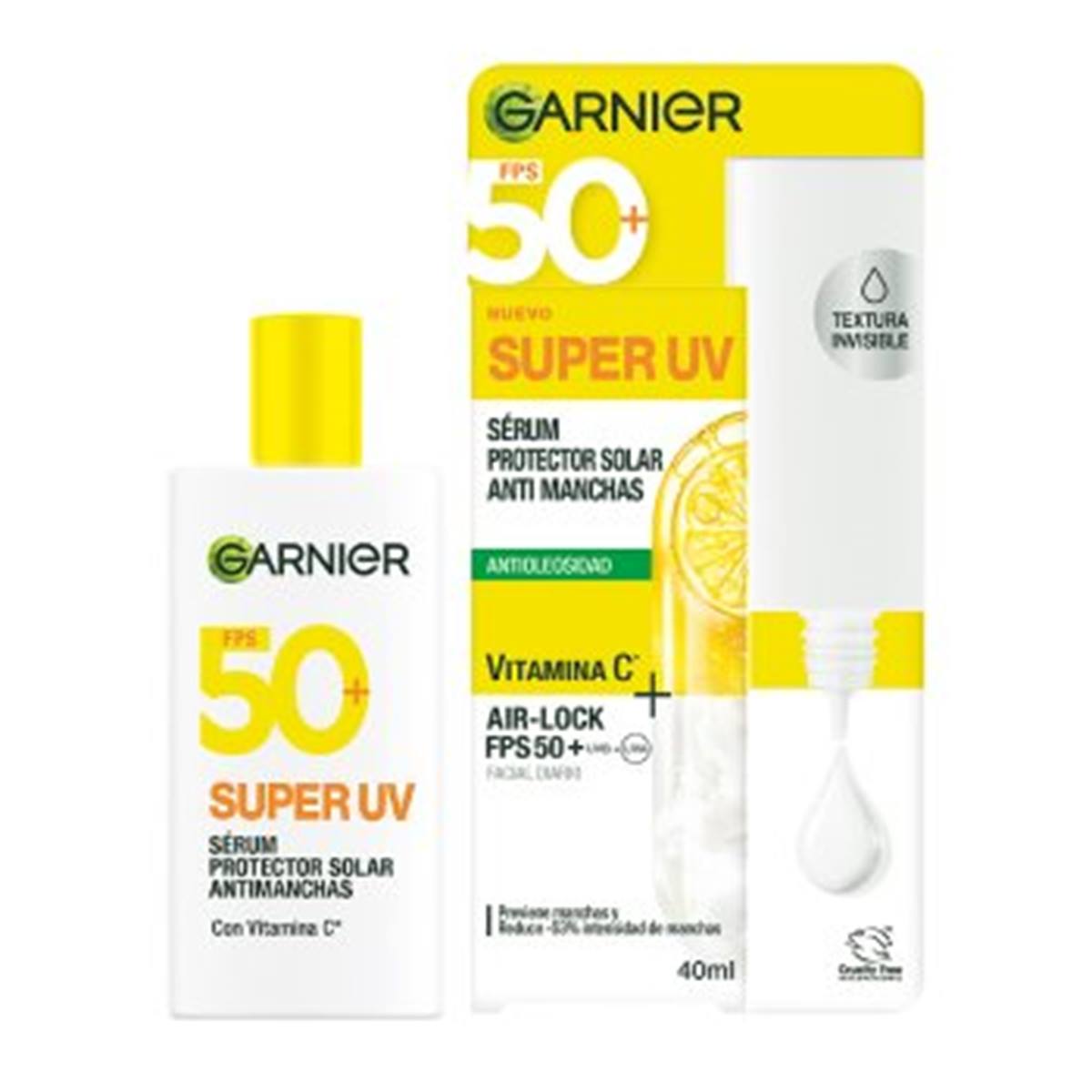 GARNIER SUPER UV PROTECTOR SOLAR FACIAL FLUIDO ANTIOLEOSIDAD